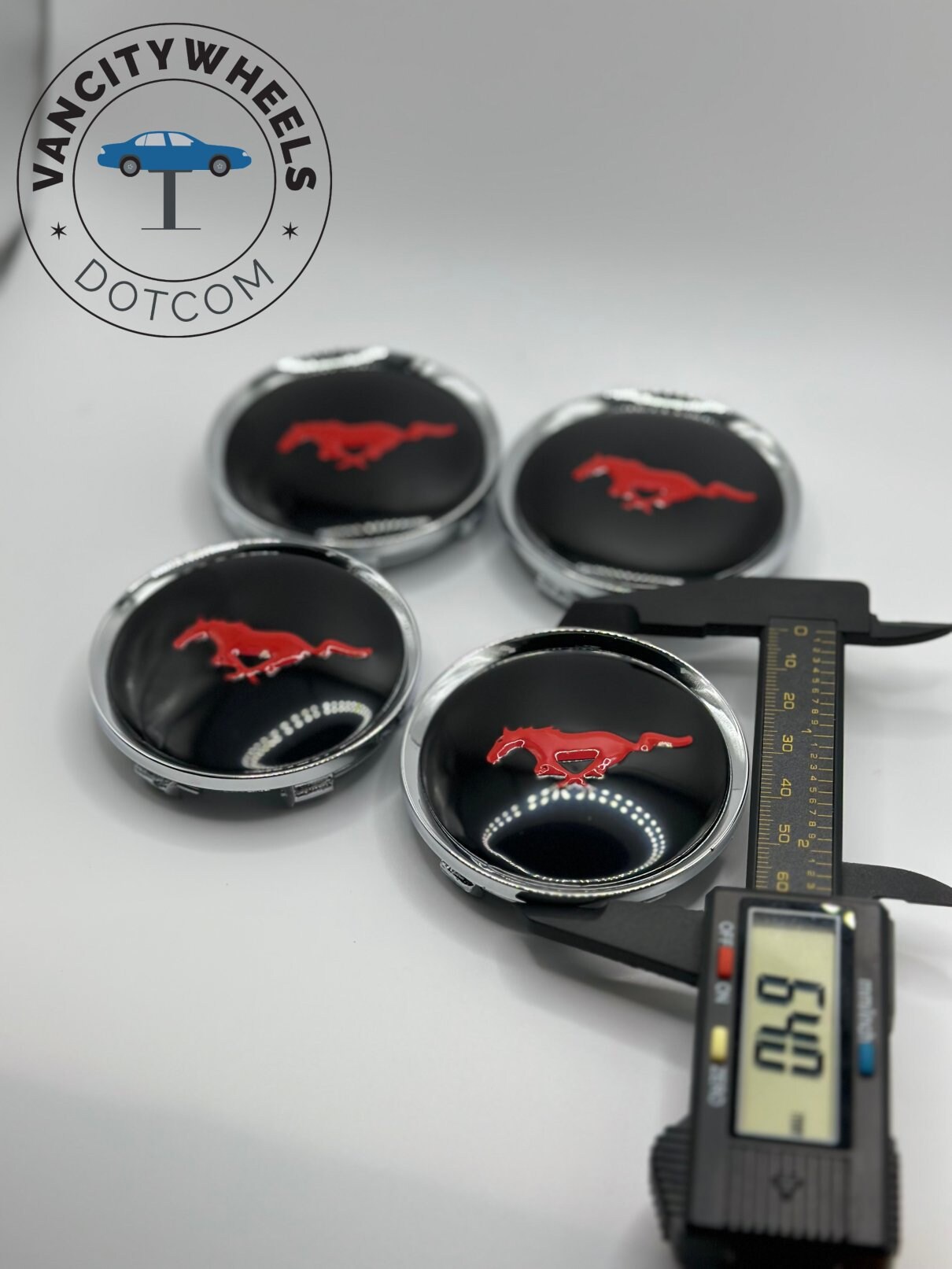 Premium 4pcs Ford-mustang Wheel Center Caps in Varied Sizes & Colors - Etsy
