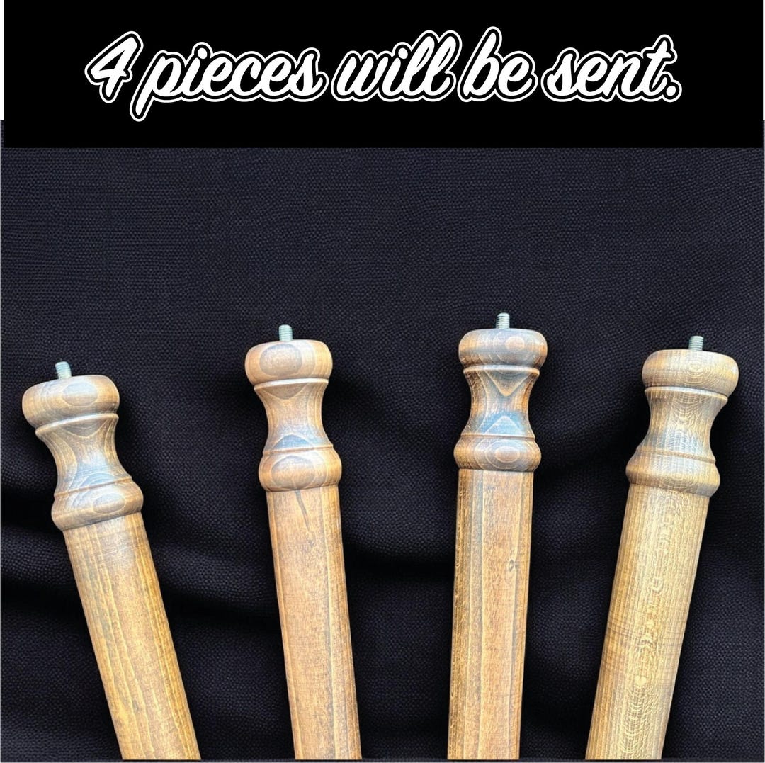 Handmade Wooden Feet, Natural Wood Decoration Elegant Wooden Leg ...