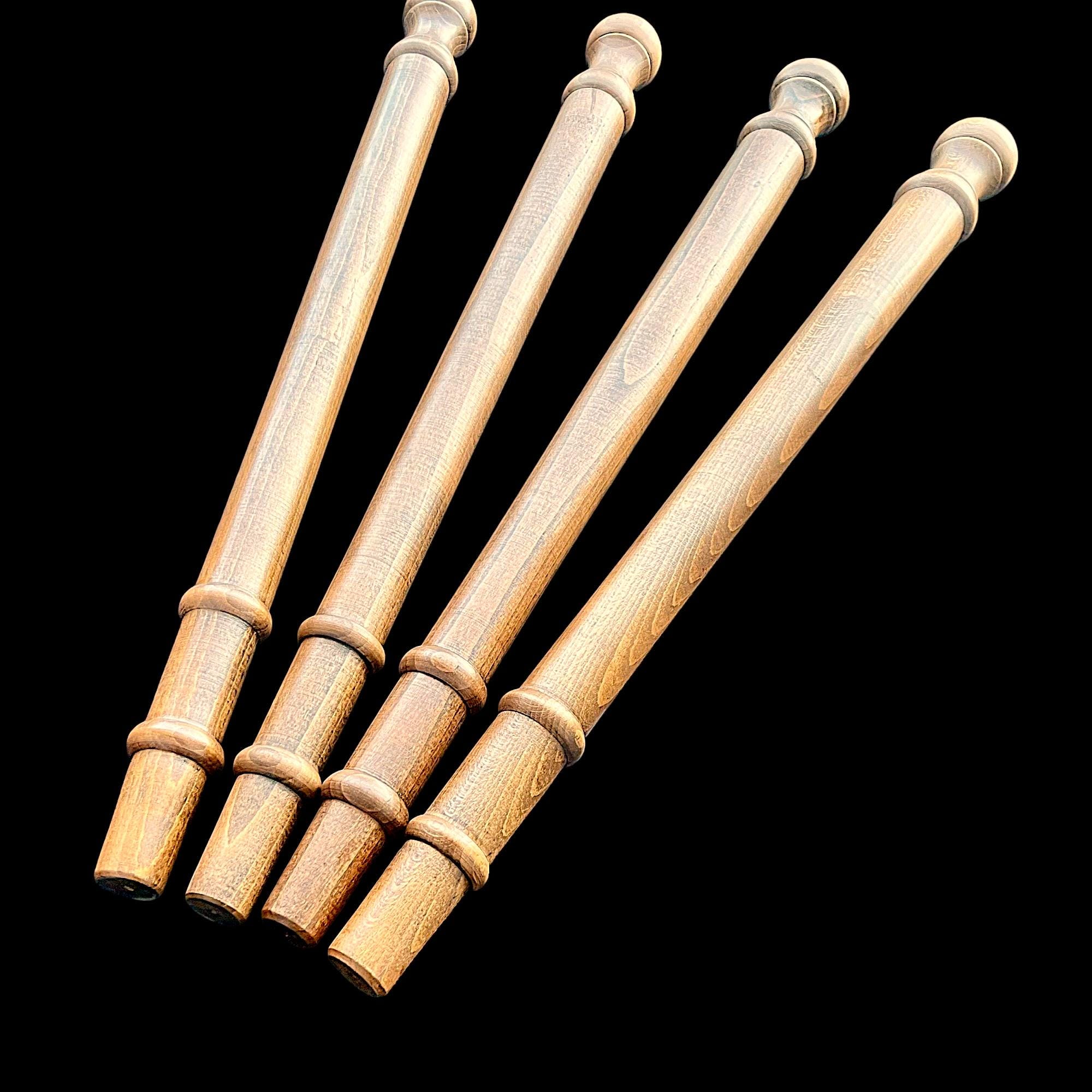Handmade Wooden Feet, Natural Wood Decoration Elegant Wooden Leg ...