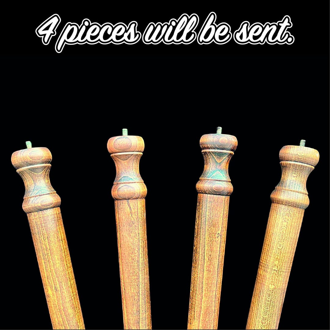 Handmade Wooden Feet, Natural Wood Decoration Elegant Wooden Leg ...