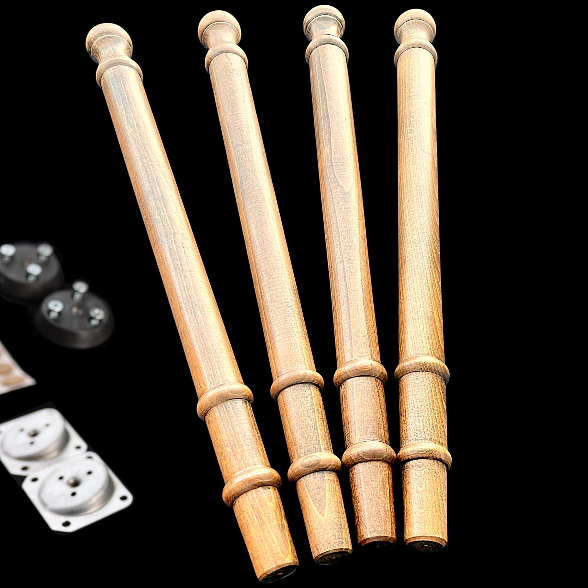 Handmade Wooden Feet, Natural Wood Decoration Elegant Wooden Leg ...