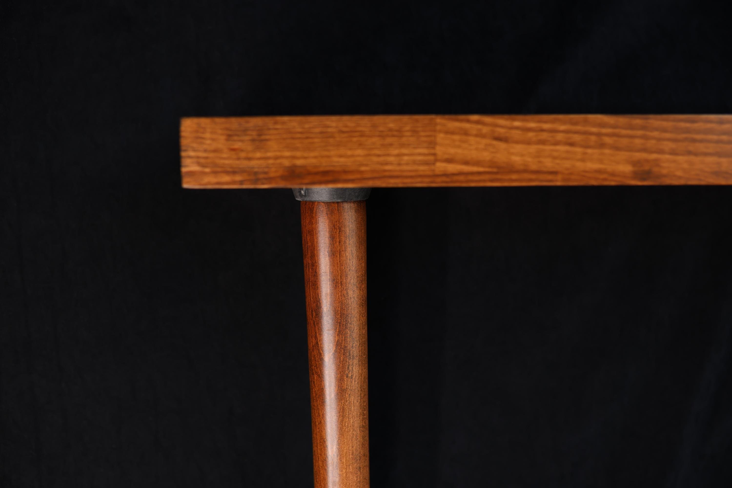 Handmade Beech & Hornbeam Wood Console Table: Slim Hallway Stand - Etsy