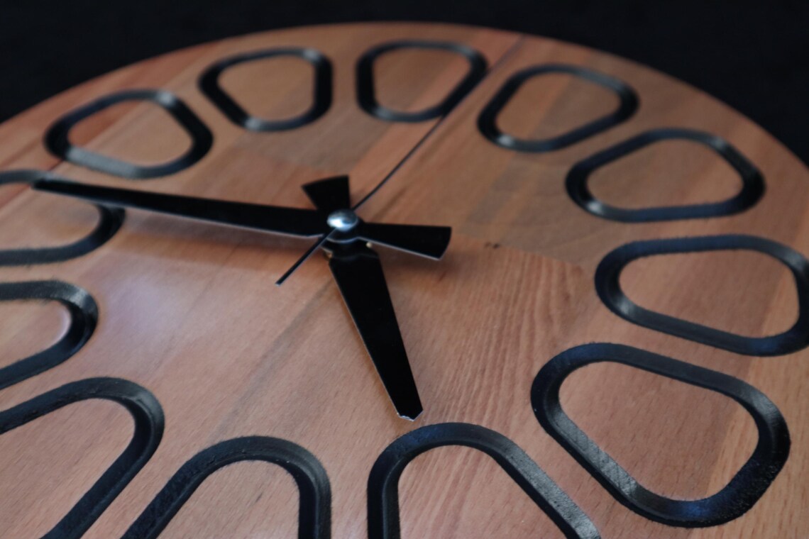 Rustic Handmade Timepiece for Home Decor, Perfect Housewarming Gift for ...