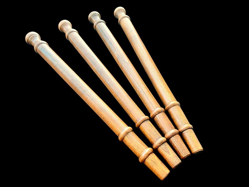 Handmade Wooden Feet, Natural Wood Decoration Elegant Wooden Leg ...