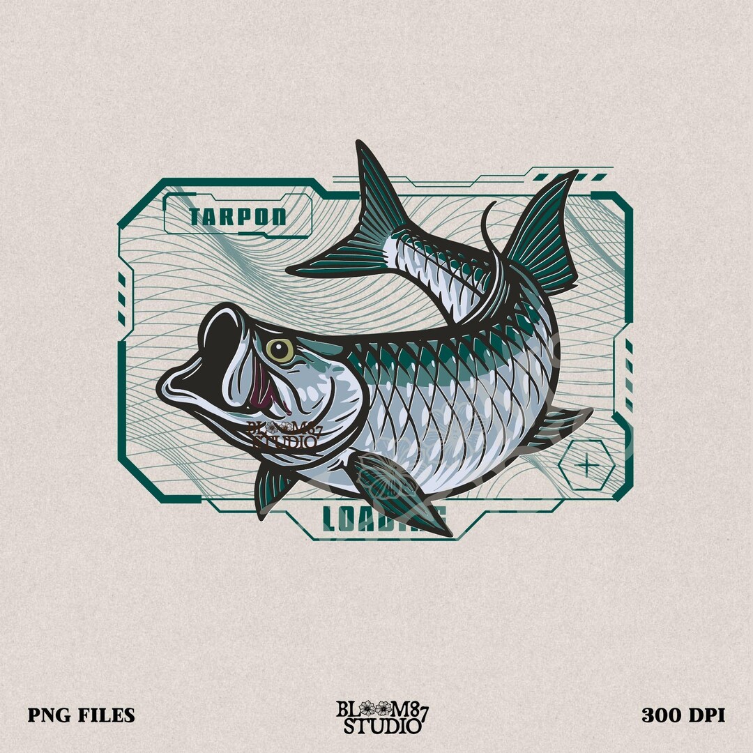 Tarpon PNG, Saltwater Fishing PNG, American Fish Clipart, Game Fish PNG ...