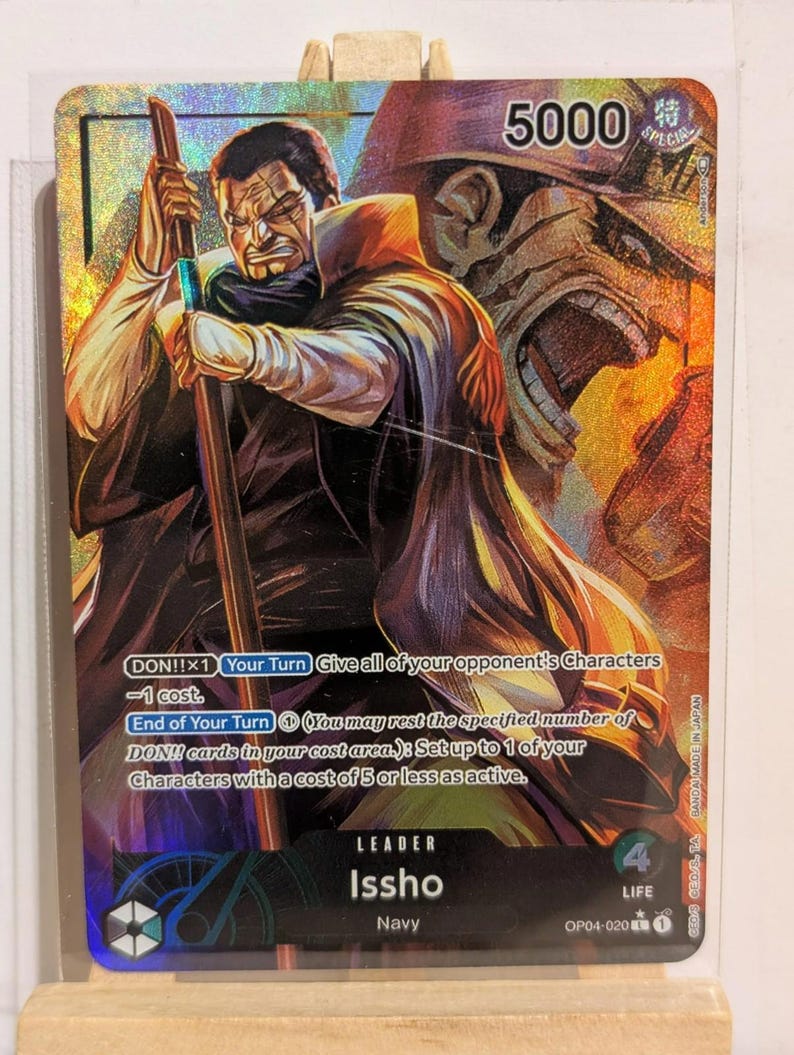 Issho Art Print High Quality Custom Card Textured One Piece Card Game ...