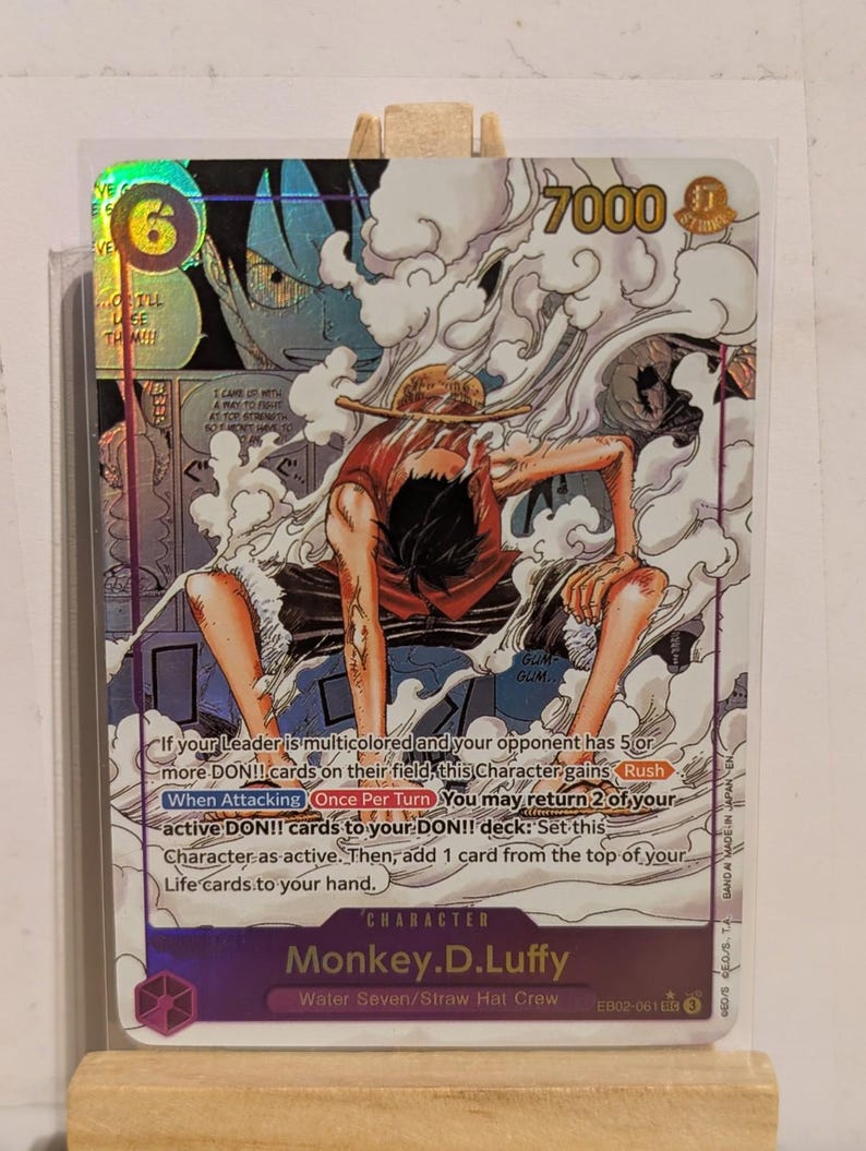 Monkey D Luffy Manga Alt Rare High Quality Custom Card Proxy Textured ...