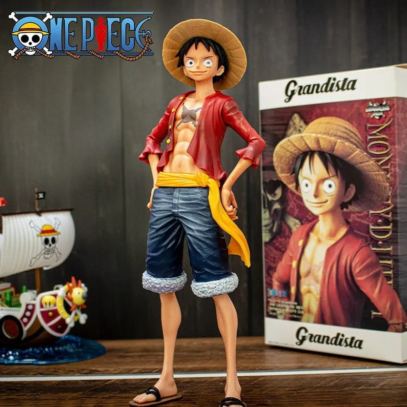 27cm Monkey D Luffy One Piece Anime 27cm Figurine Boxed Statue Gift - Etsy