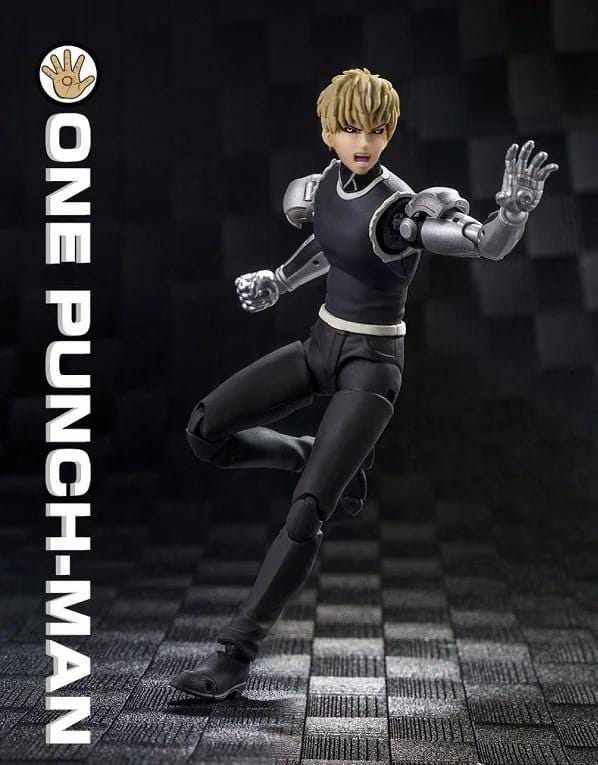 One Punch Man Saitama Speed Sonic Demon Genos Action Figure Toys Dasin ...