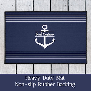 Custom Boarding Mat Personalized Welcome Mat Boat Gifts Ideas Nautical ...