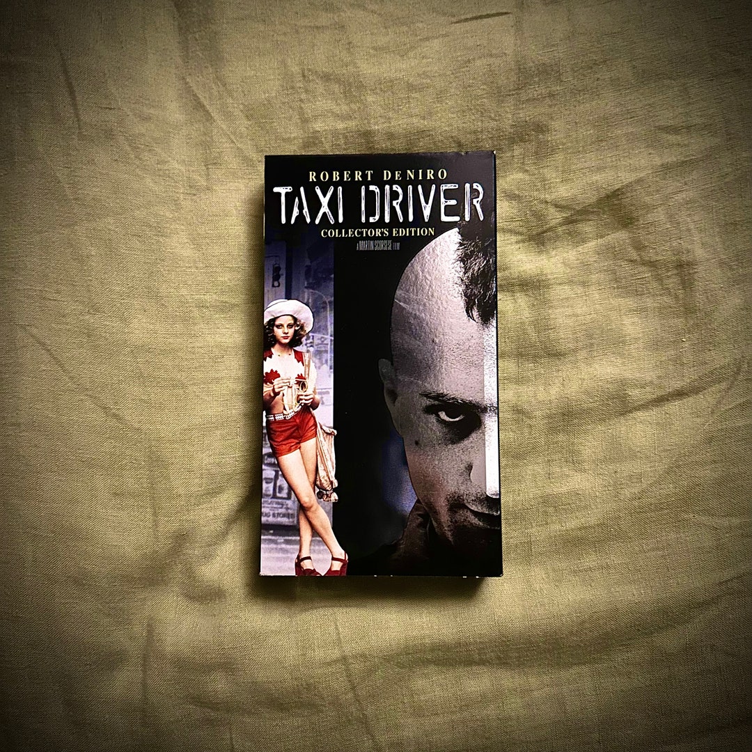 Taxi Driver VHS TAPE 90s Drama Classic Robert De Niro, Jodie Foster ...