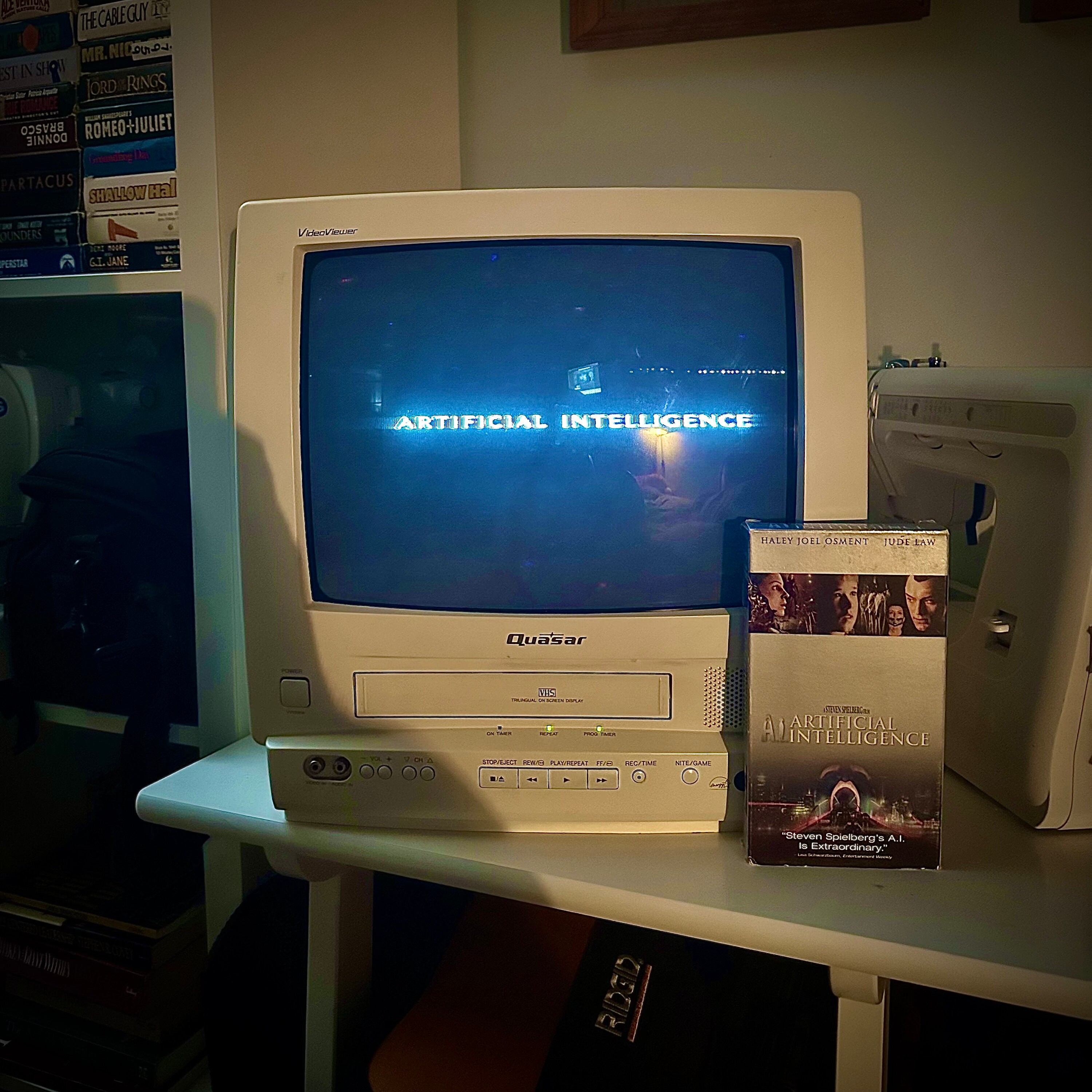 A.I. Artificial Intelligence VHS TAPE 2001 Scifi Classic - Etsy