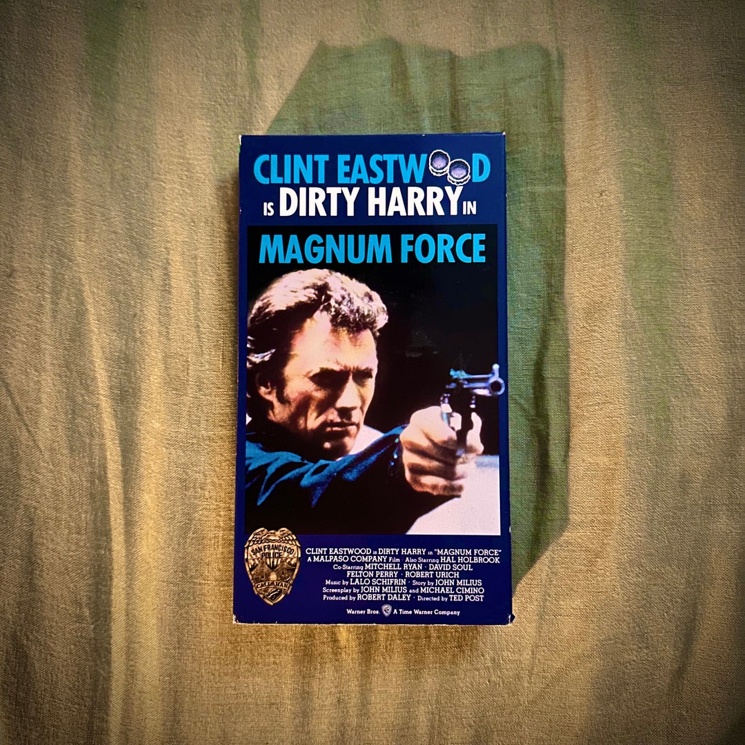 Magnum Force VHS Tape 1973 Action Classic Ted Post - Etsy