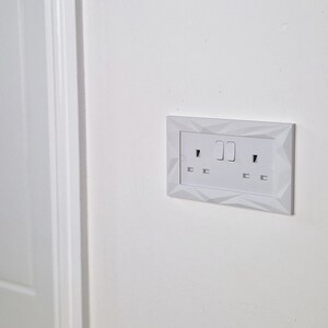 Plug Socket Surround Cover | Custom Socket Surround | Wall Socket Cover ...