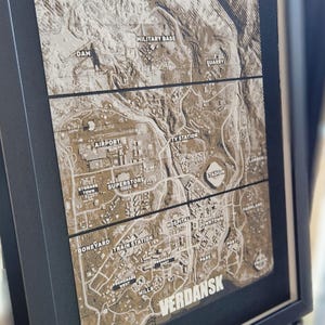 Call of Duty Verdansk Map Fan Art | Warzone Verdansk Map Art | Cod ...