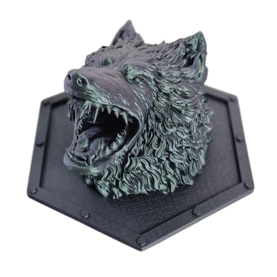 Wolf Head Wall Panel | 3D Wall Panels Decor | Rustic Wolf Model ...