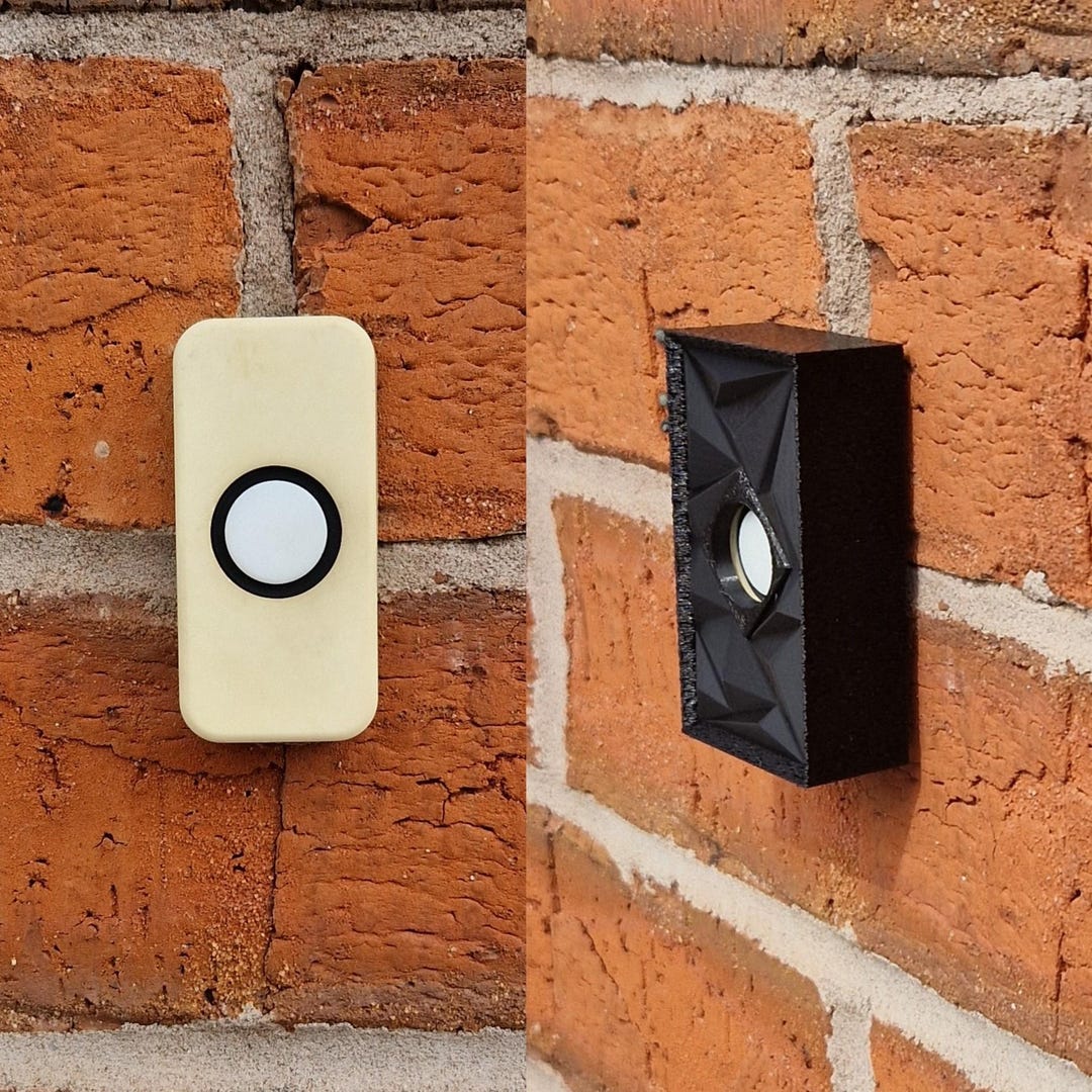 Doorbell Cover | Decorative Doorbell Case | Protective Doorbell Cover ...