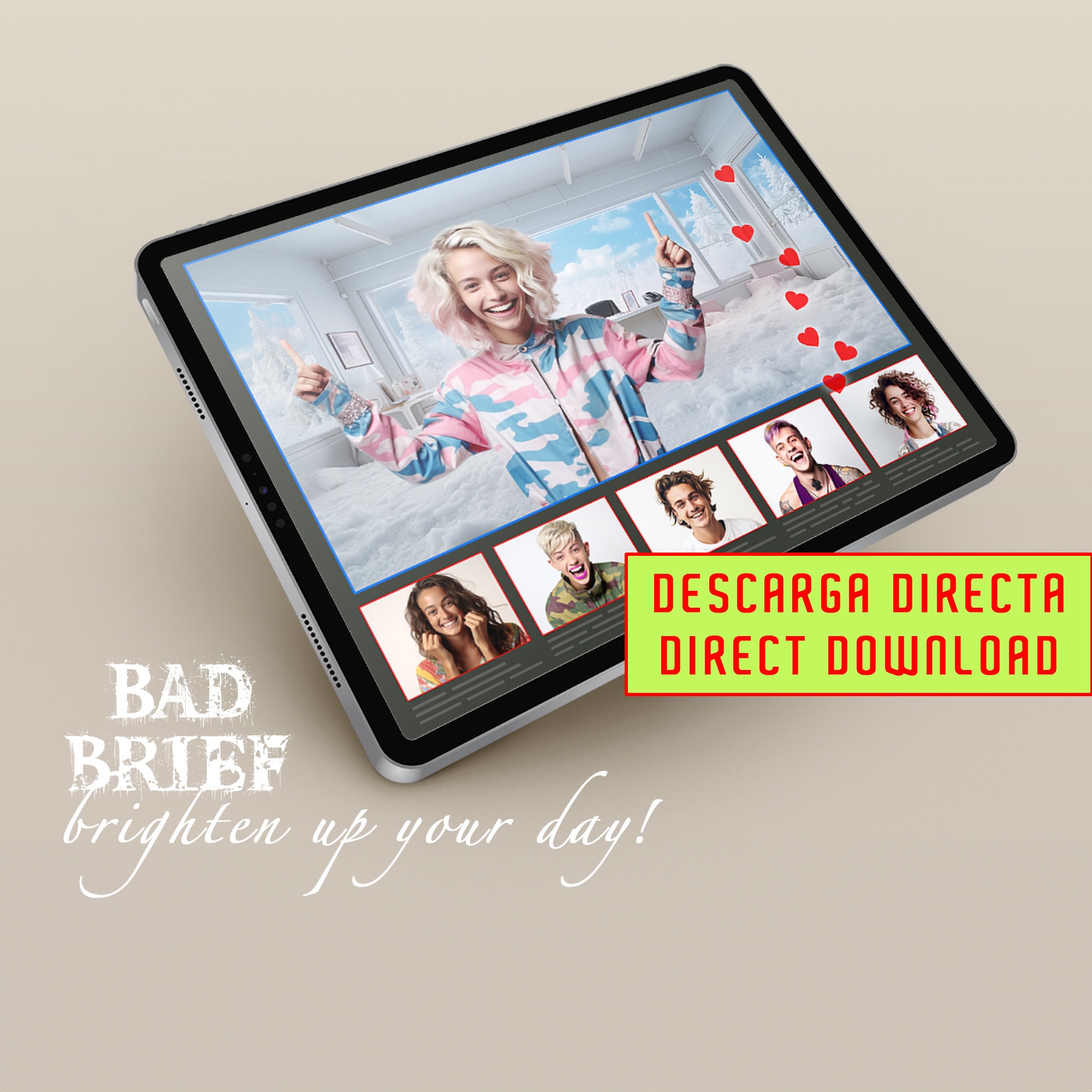 Snowy Office Virtual Background for Zoom, Teams, Skype, Meet... / Snowy ...