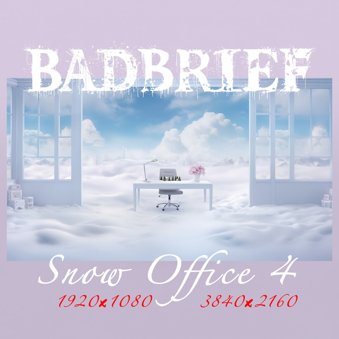 Snowy Office Background 4 for Zoom · Teams · Skype · Meet / Snowy ...