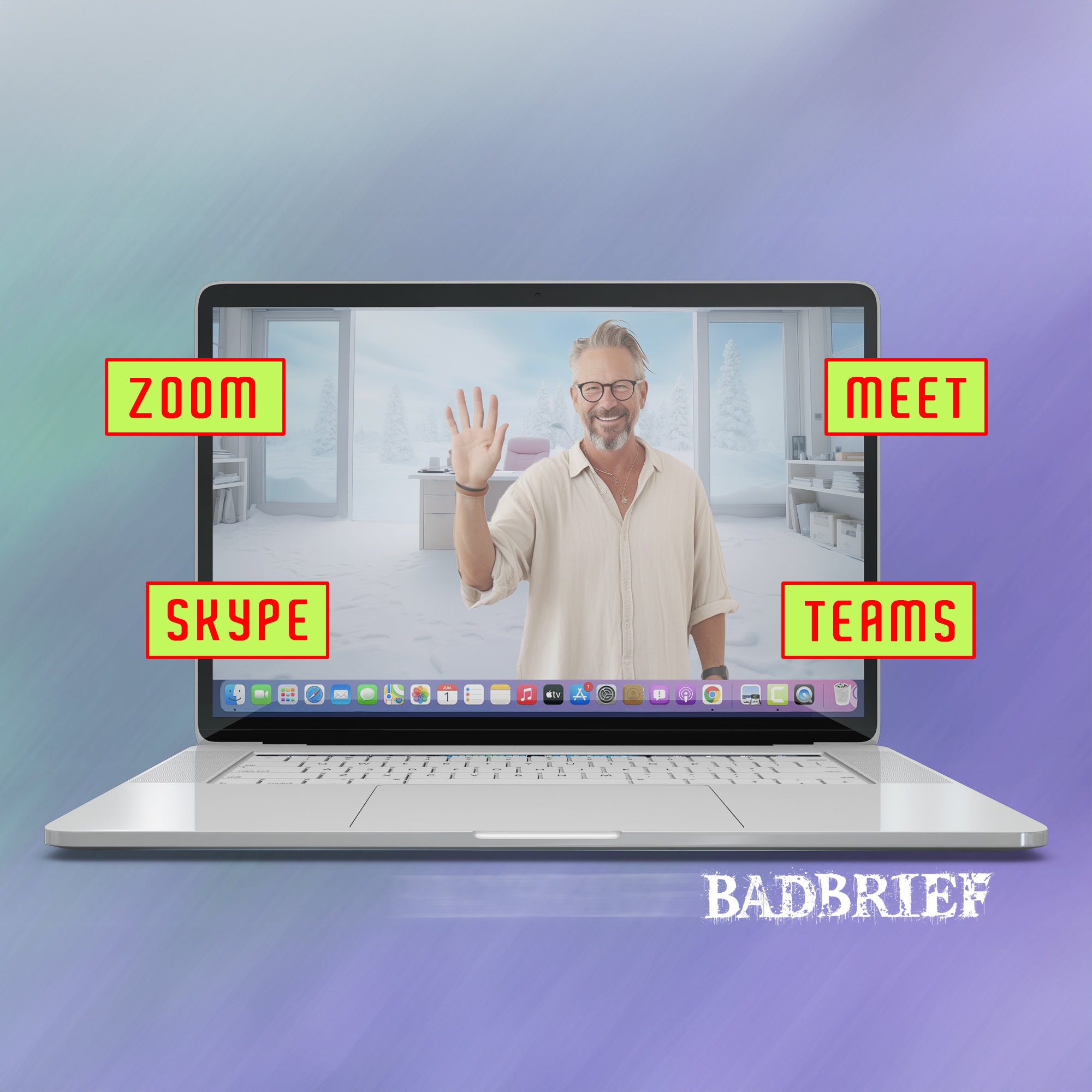 Snow Dispatch Zoom Background 5 · High Quality / Teams · Skype · Meet ...