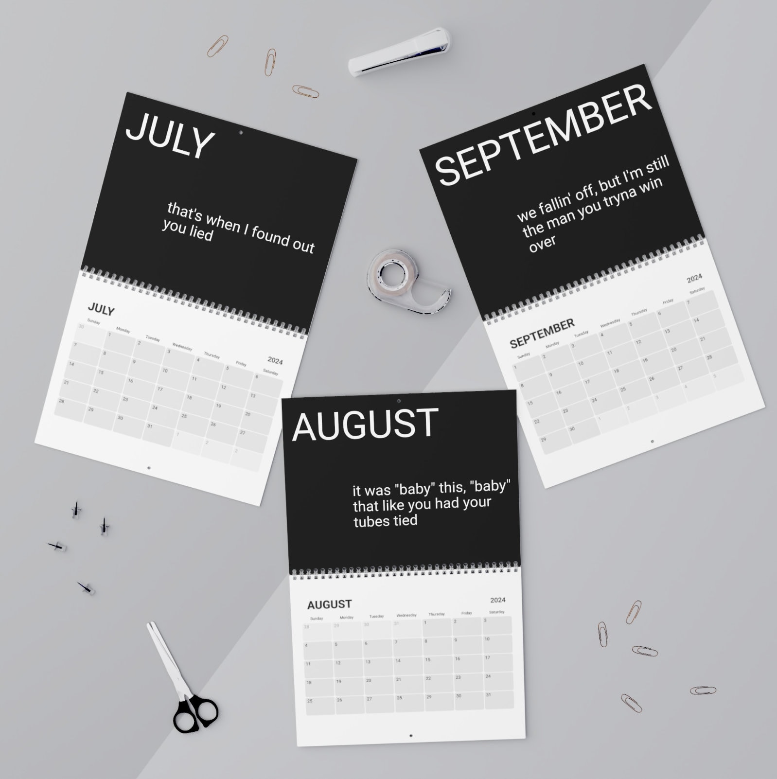 Slime You Out-Drake: 2024 Calendar 14" x 11.5" sold by Diego Oliveira ...