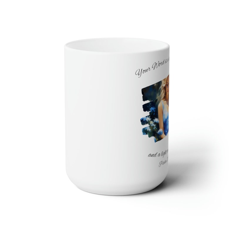 Beautiful Faith Bible Verse Christian Coffee 15 Oz Mug, Cute Faith ...