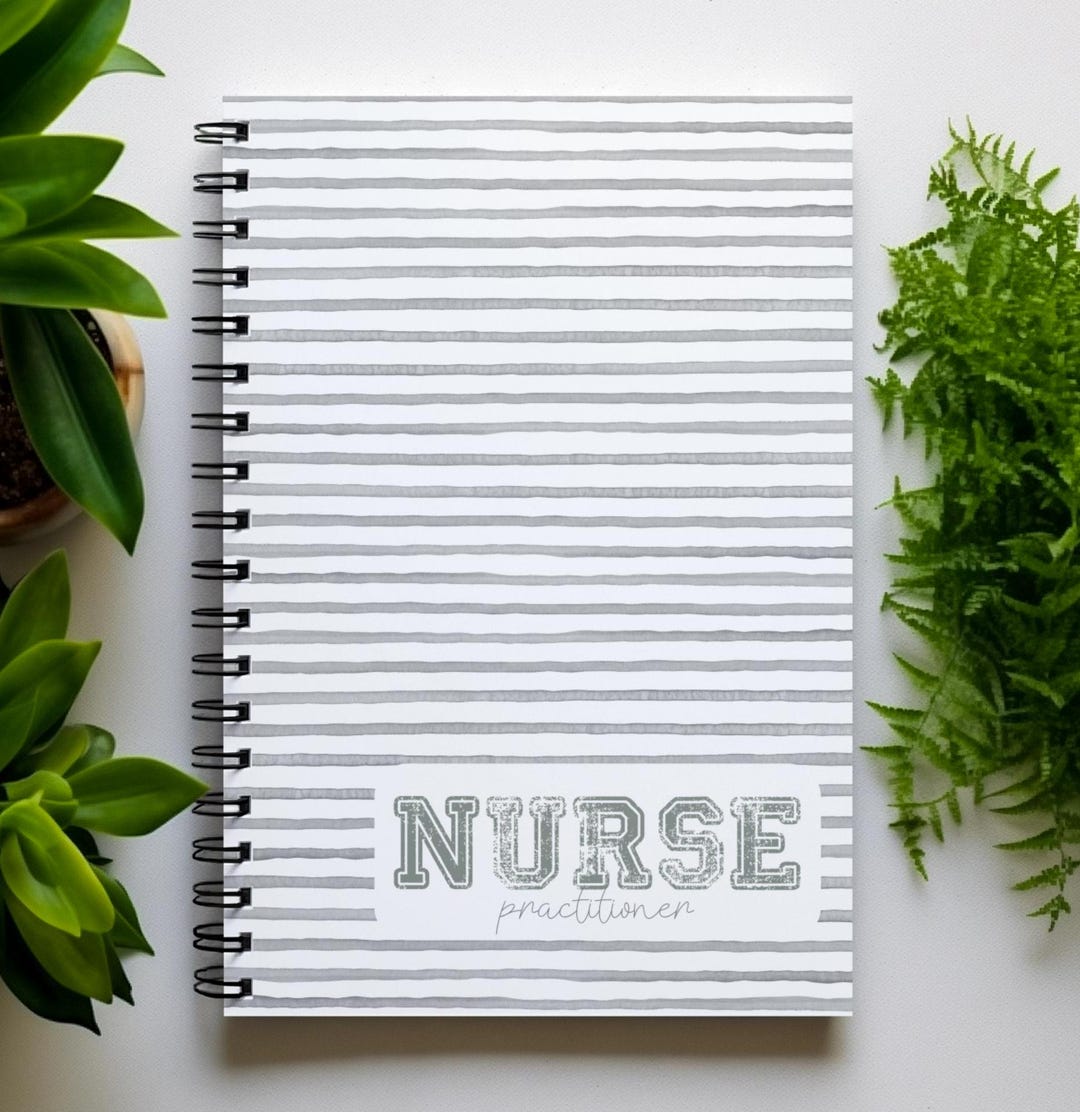 Nurse Practitioner Unisex Journal, Medical Student Gift, Spiral ...