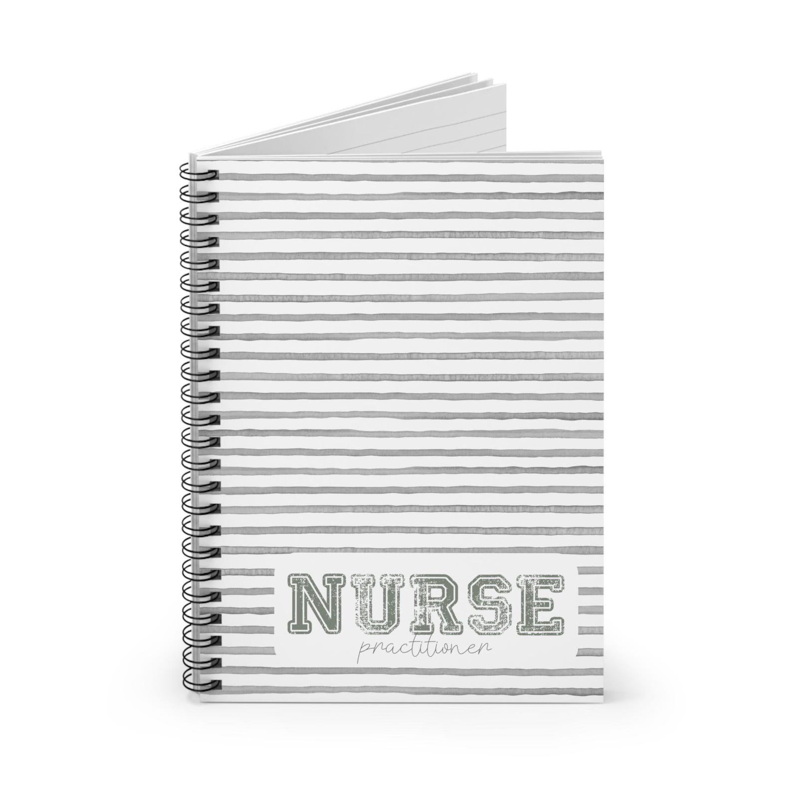 Nurse Practitioner Unisex Journal, Medical Student Gift, Spiral ...
