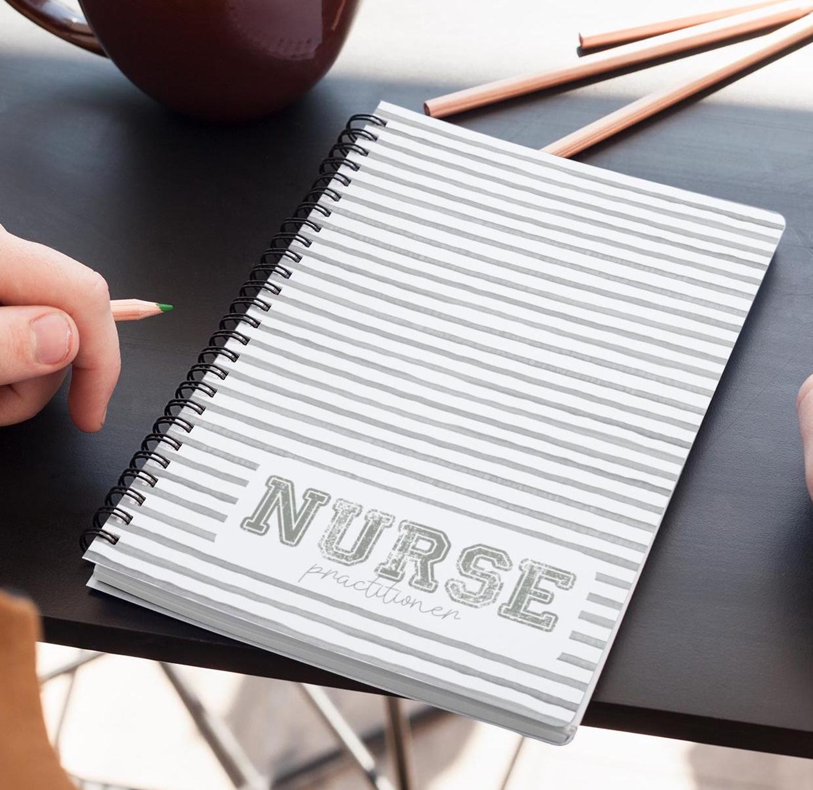 Nurse Practitioner Unisex Journal, Medical Student Gift, Spiral ...