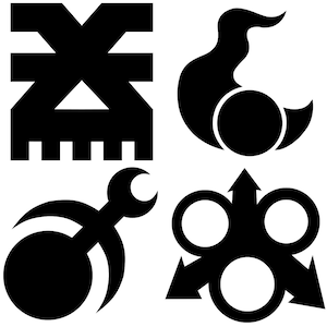 Chaos Cult Logos SVG - Etsy