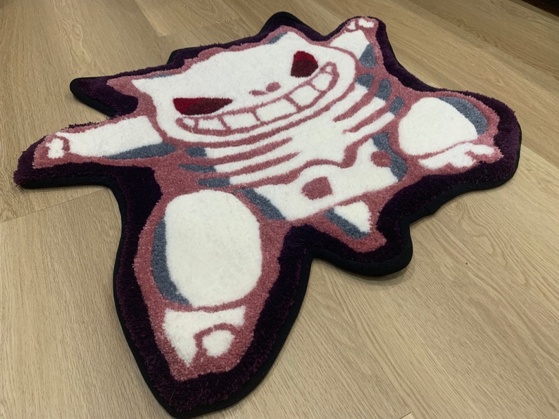 Custom Gengar Pokemon Tufted Rug - Etsy