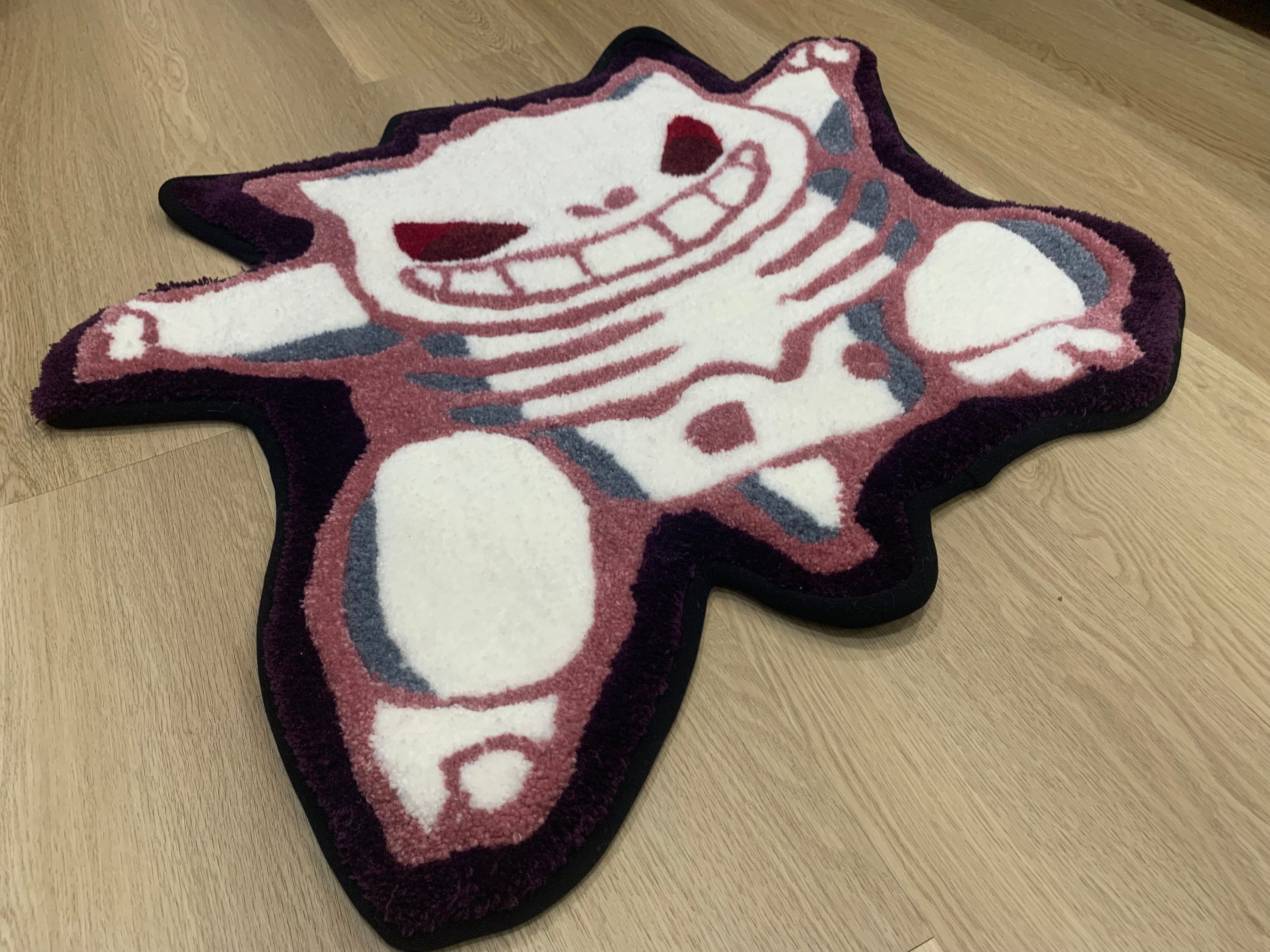 Custom Gengar Pokemon Tufted Rug - Etsy