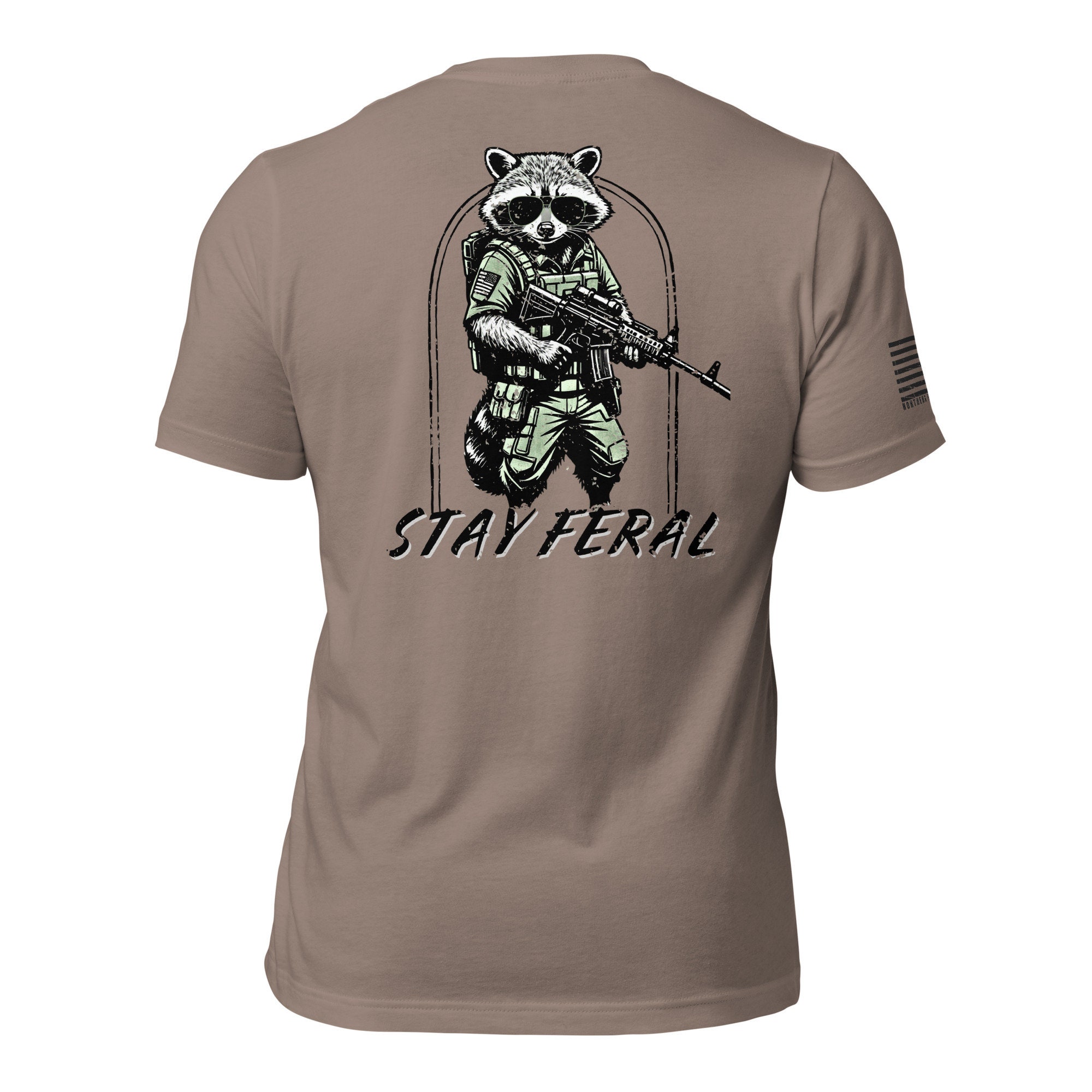 Stay Feral | Tactical Shirts | Tactical Raccoon | Shirts for Him ...