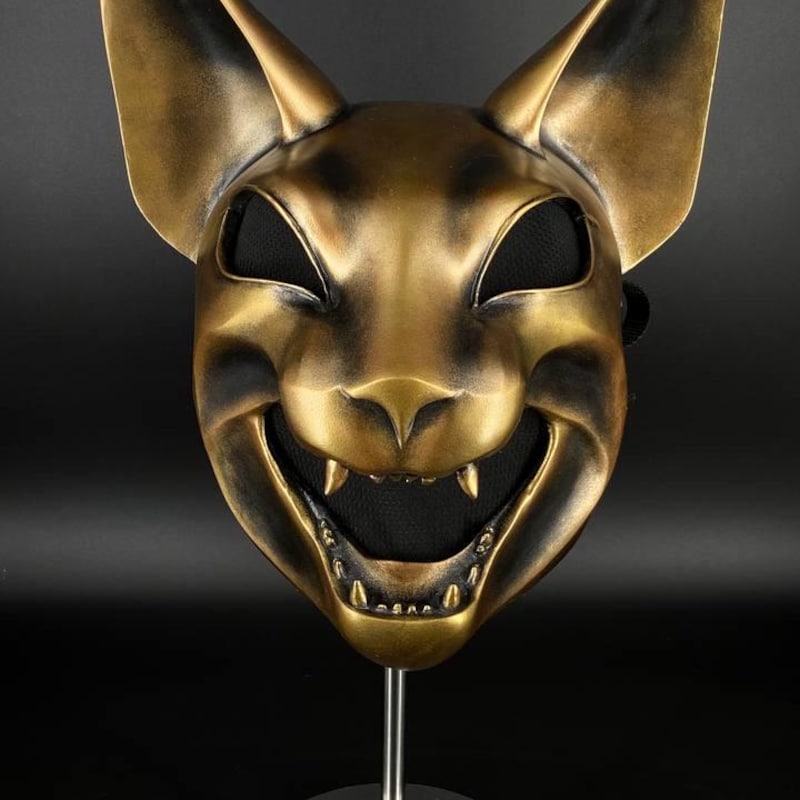 Bastet Mask - Etsy UK