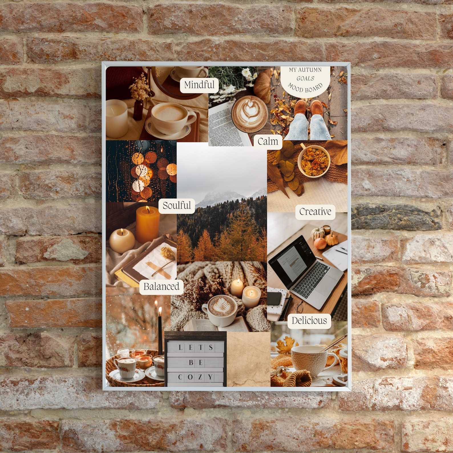 Fall Dreamy Mood Board | Aesthetic Autumn Images | Digital Download ...