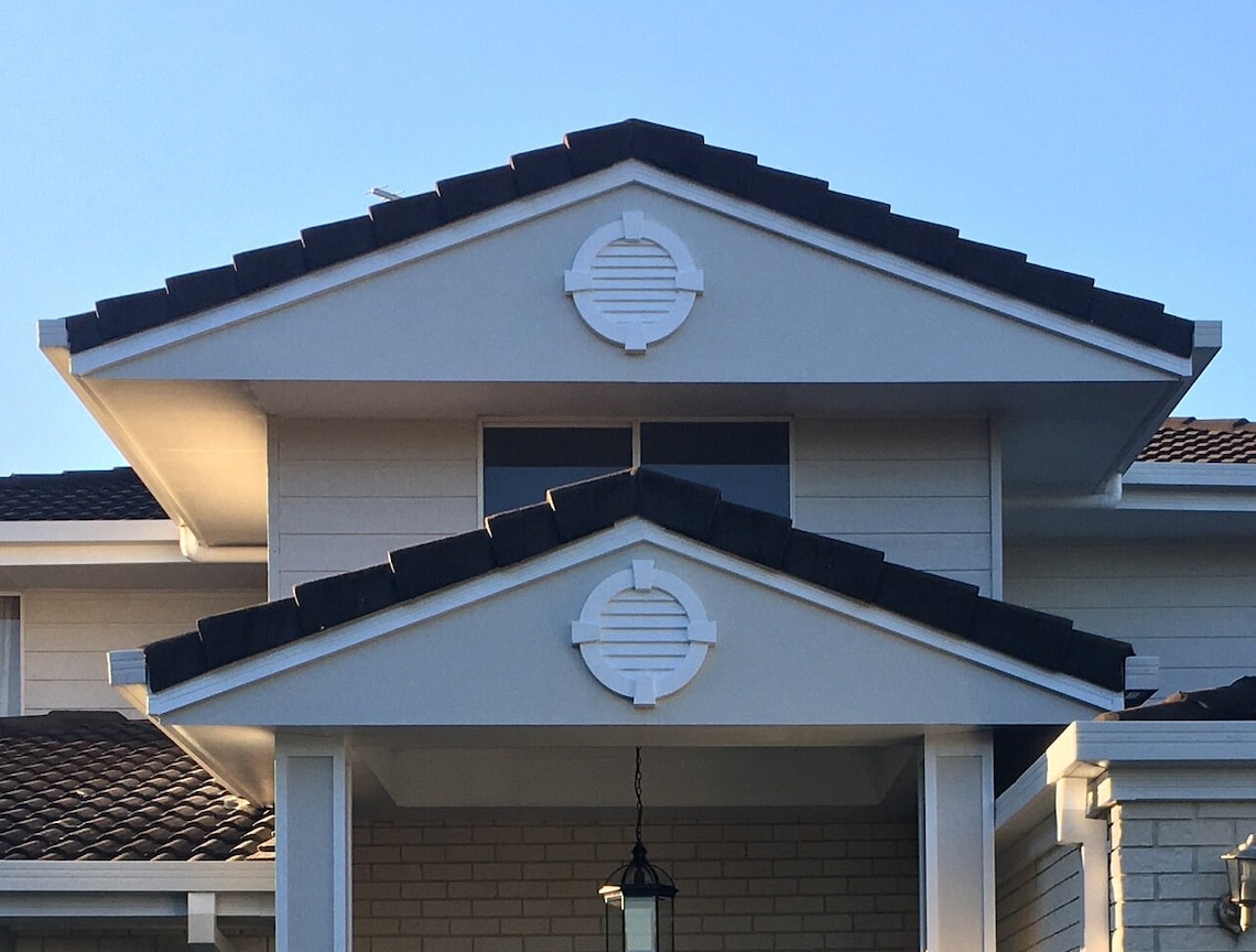 Decorative Hamptons Gable Vents for Home and Architectural Exteriors - Etsy