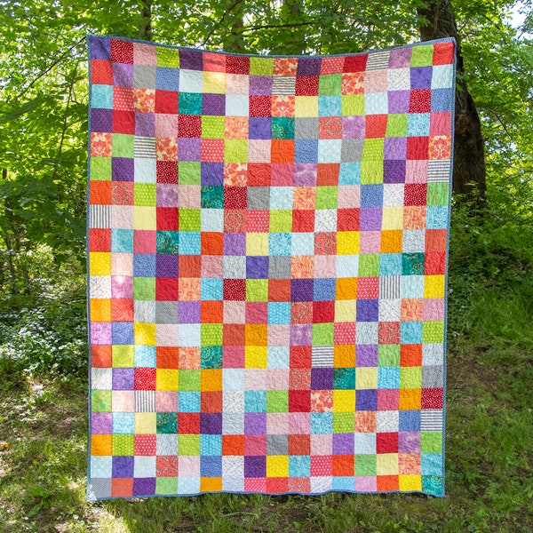 Scrappy Patchwork - Etsy