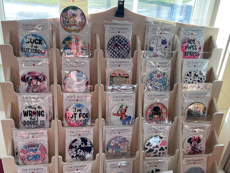 Custom Ceramic Car Coaster – Personalized Drink Coasters for Your ...