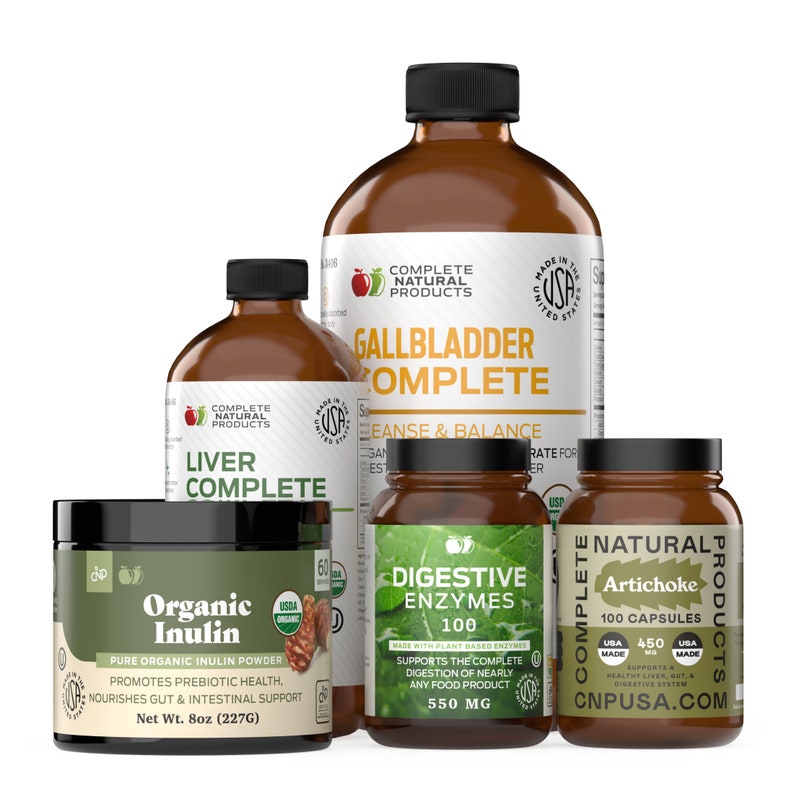 Digestion and Gut Health Bundle Detox and Digestive Balance Cleanse ...