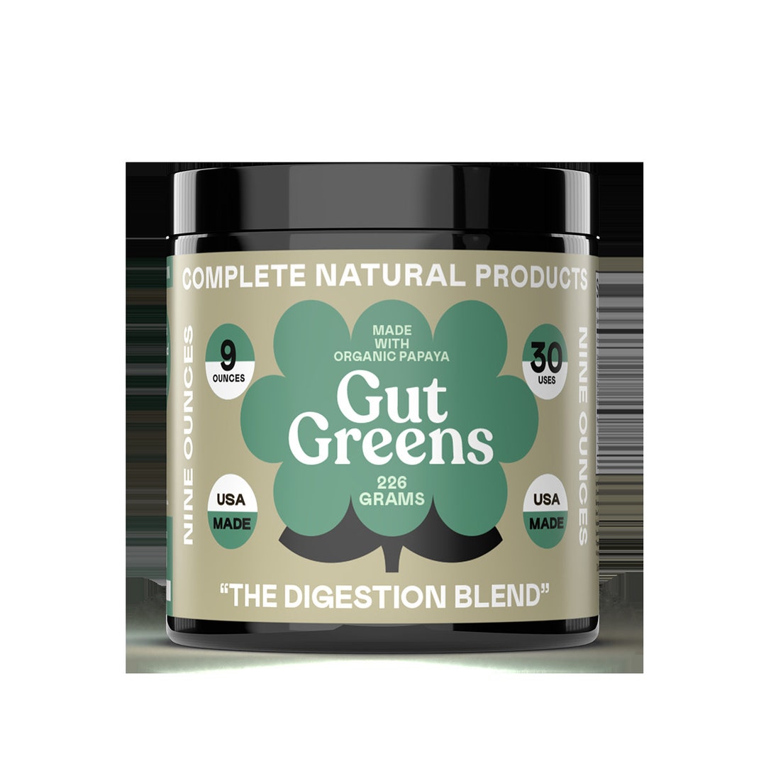 Gut Greens Digestion Superfood Powder - Etsy