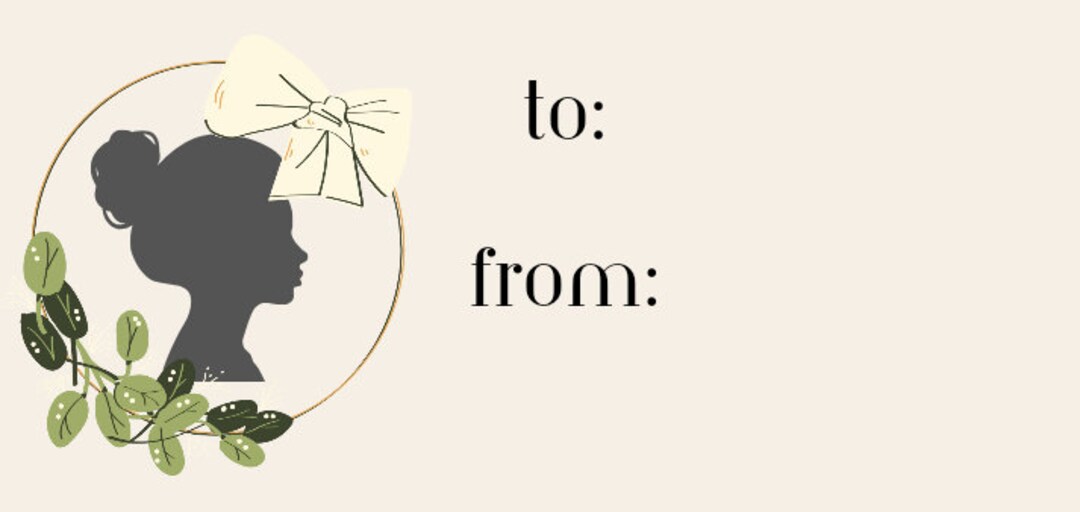 Christmas Gift Labels 12 Ct. - Etsy