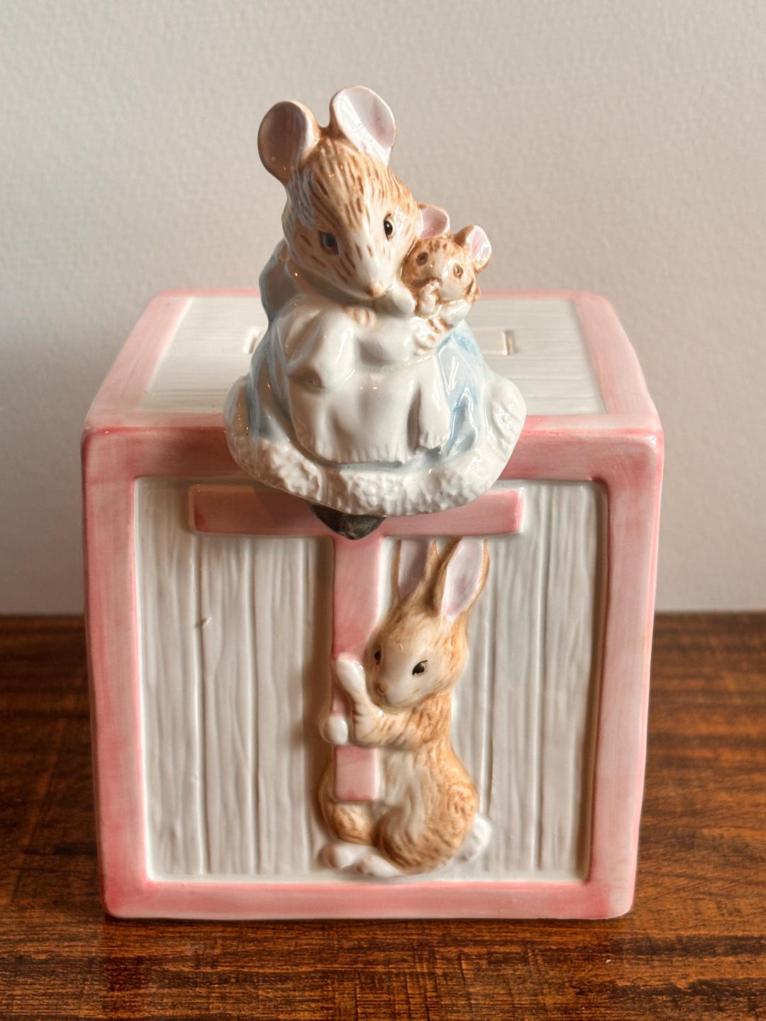 Peter Rabbit Coin Bank – Vintage Beatrix Potter Musical Nursery Decor ...