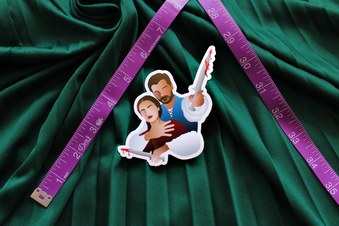 Macbeth and Lady Macbeth Vinyl Sticker Decal Waterproof - Etsy