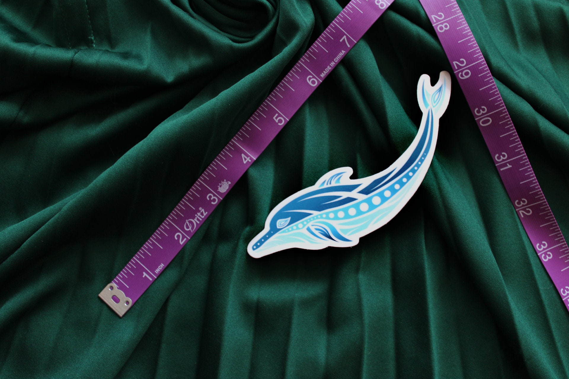 Dolphin Vinyl Sticker Decal Waterproof - Etsy
