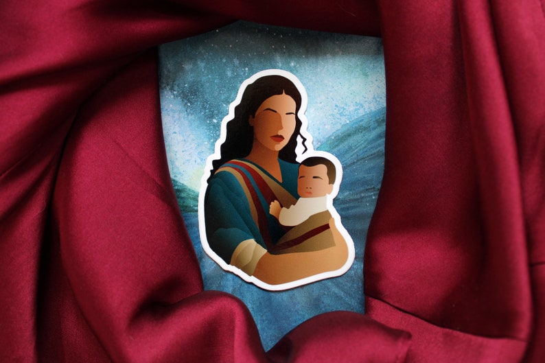Yocheved and Moses Vinyl Sticker Decal Waterproof - Etsy