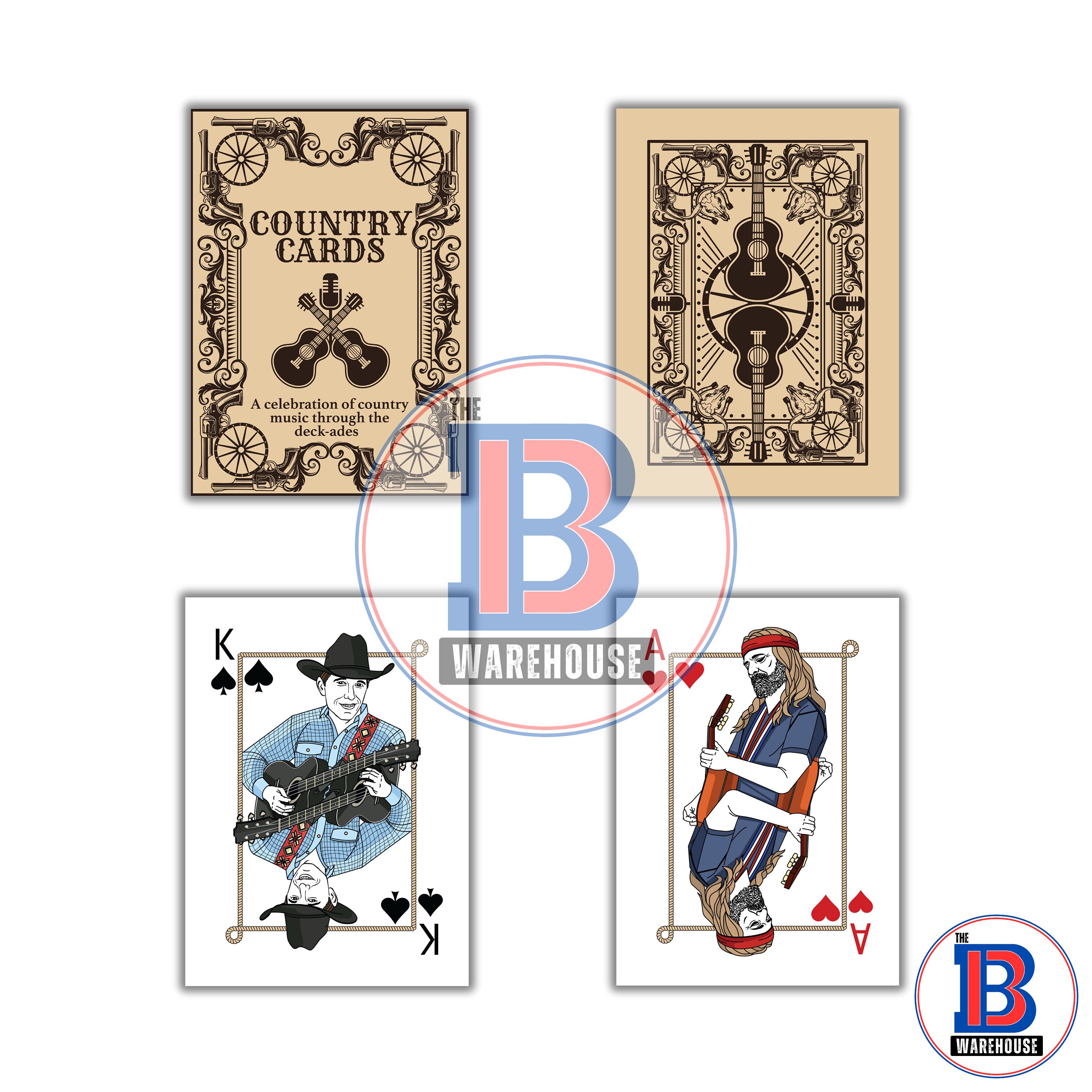 Country Music Playing Cards - Etsy