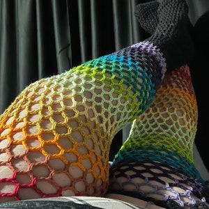 Wandering Fae Fishnet Stockings Crochet Pattern - Etsy