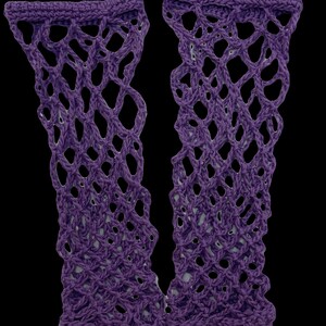 Fishnet Stockings With Elastic PDF and Video Crochet Pattern - Etsy