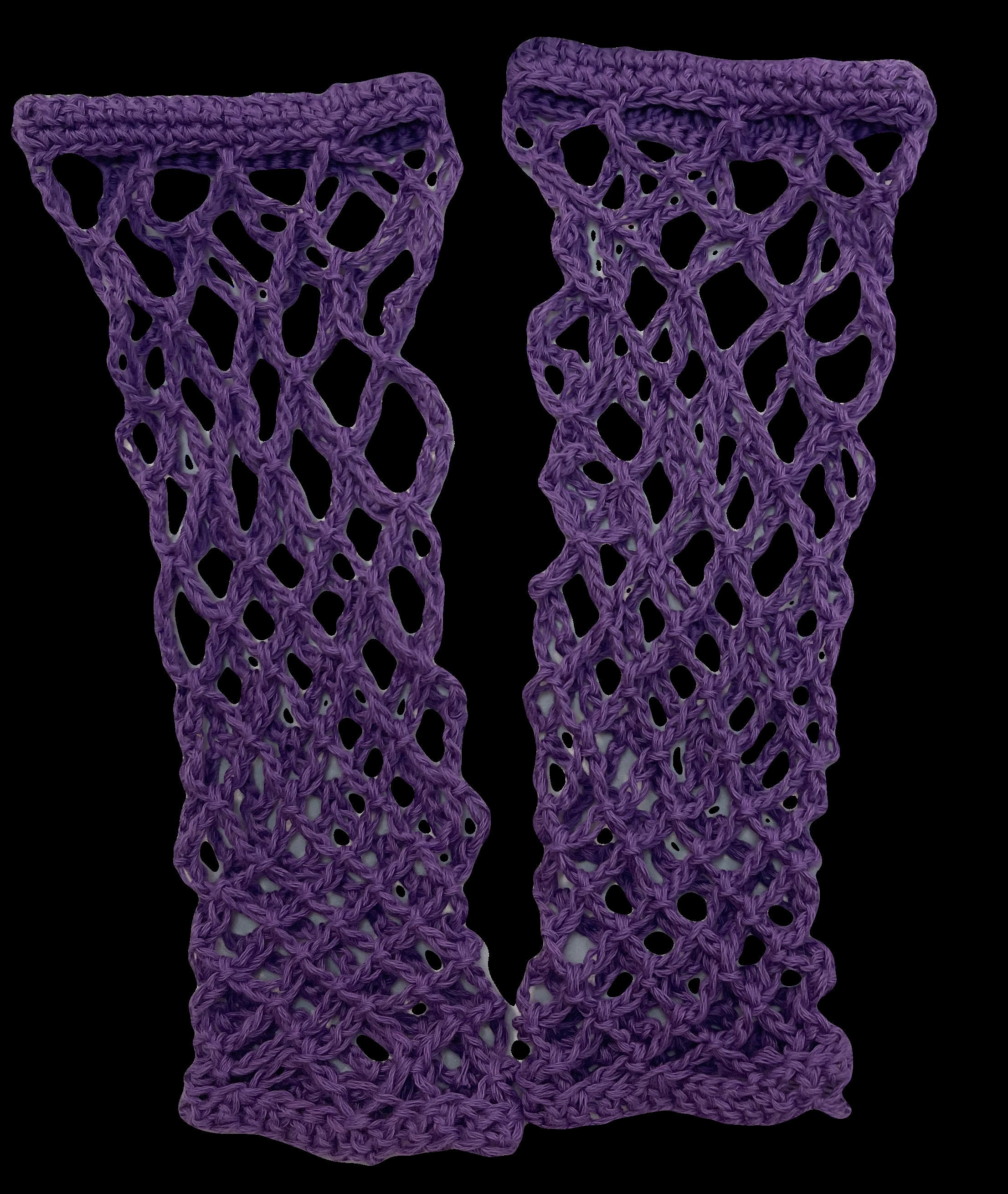 Fishnet Stockings With Elastic PDF and Video Crochet Pattern - Etsy