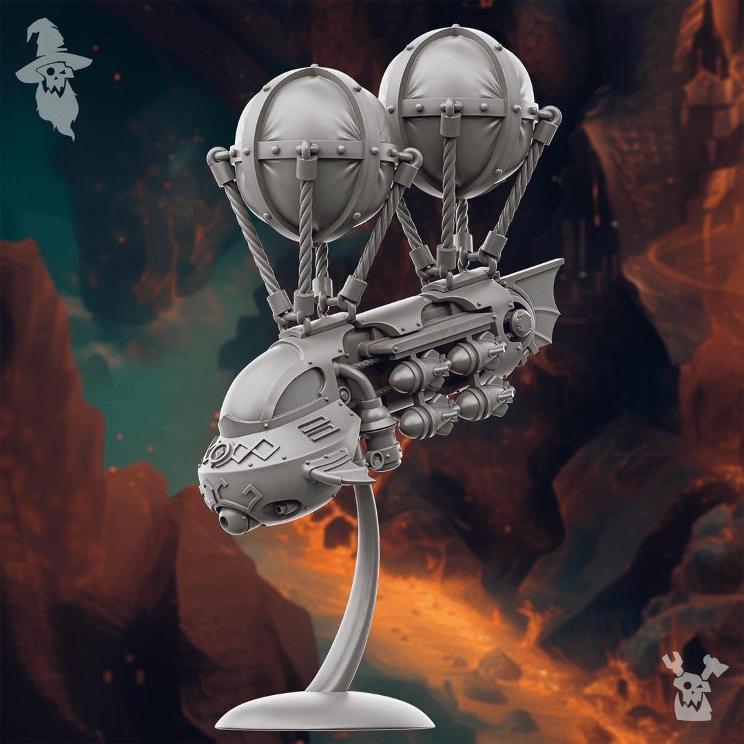 Dakkadakka - Steelhill Dwarf Steam Bomber (custom Order) - Etsy